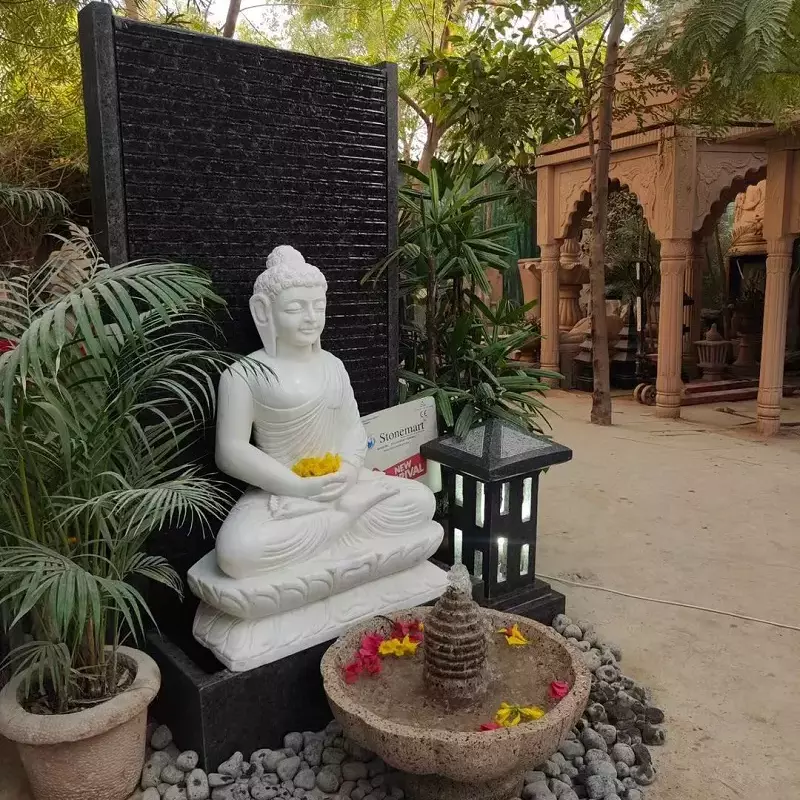 Buddha Feng Shui Garden Gautam Buddha Is A Symbol Of Enlightenment,