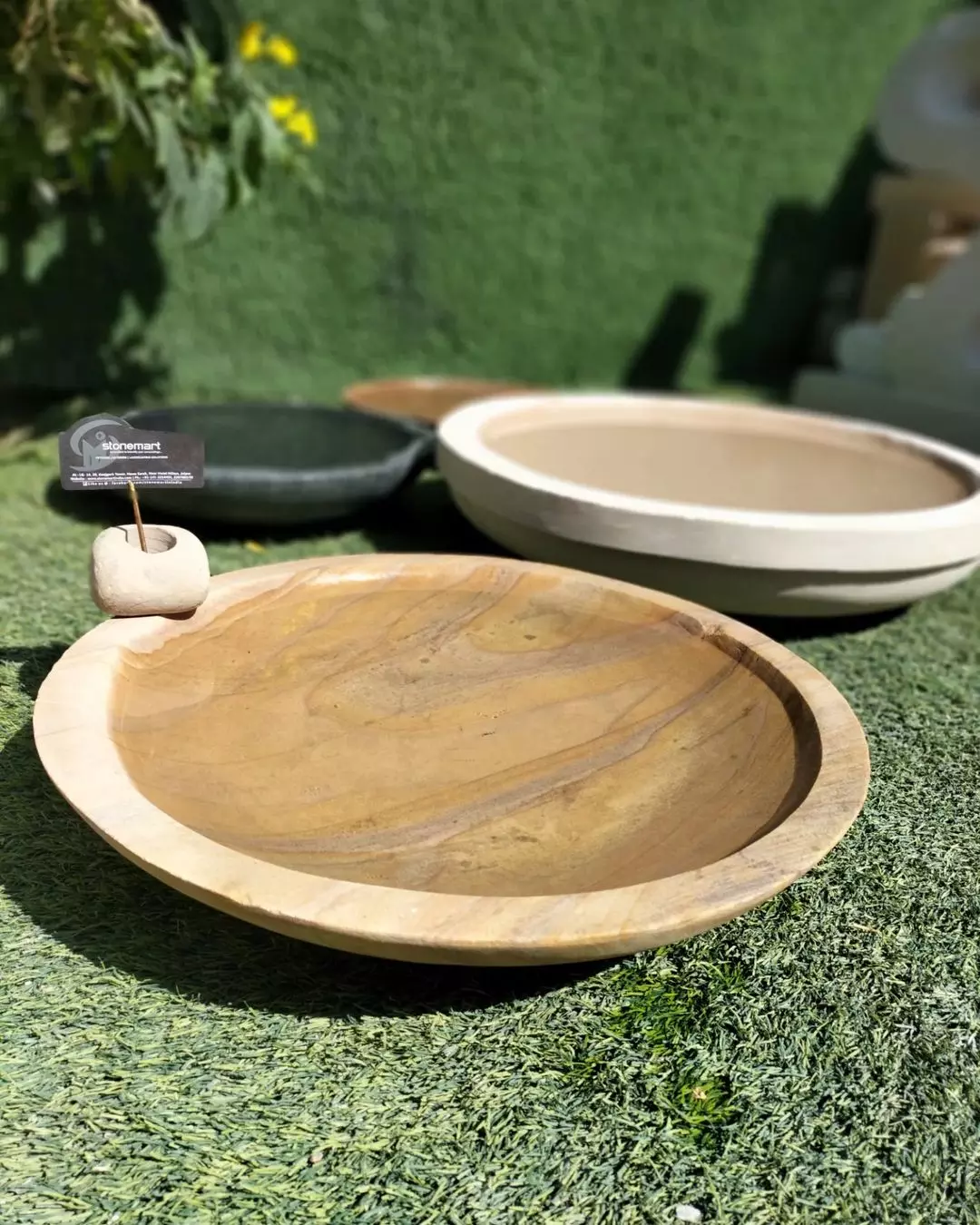 Sandstone And Granite Urli - stonemartindia.com