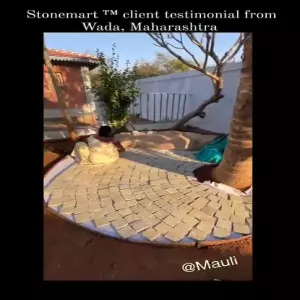 Client Testimonial For 7 Feet Garden Sitting Rock From Wada ...